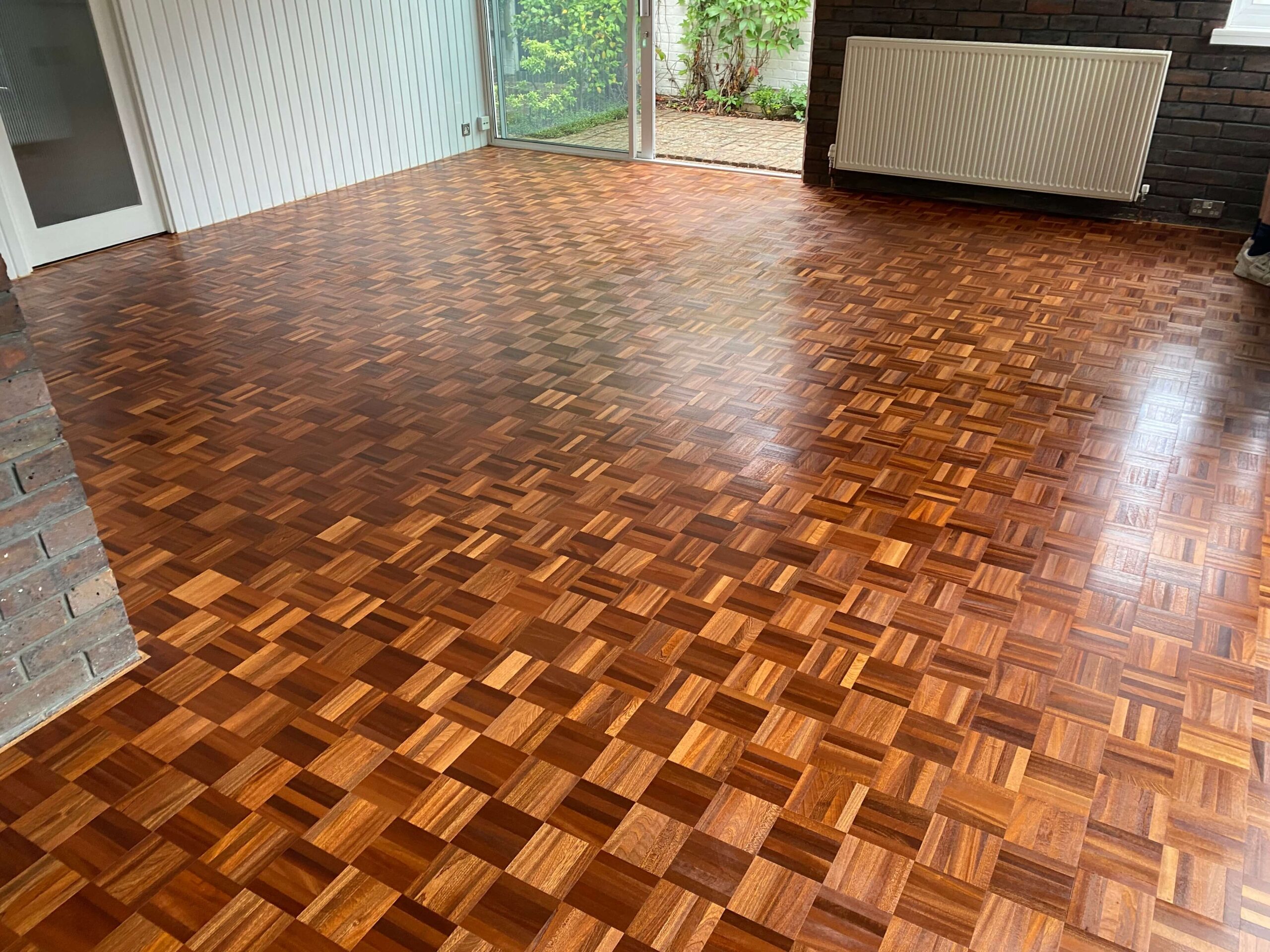 Merbau Mosaic Panel Floor - Eden Wood Flooring